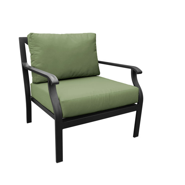 Madison Outdoor Lounge Chair with Cushion & Reviews | Birch Lane