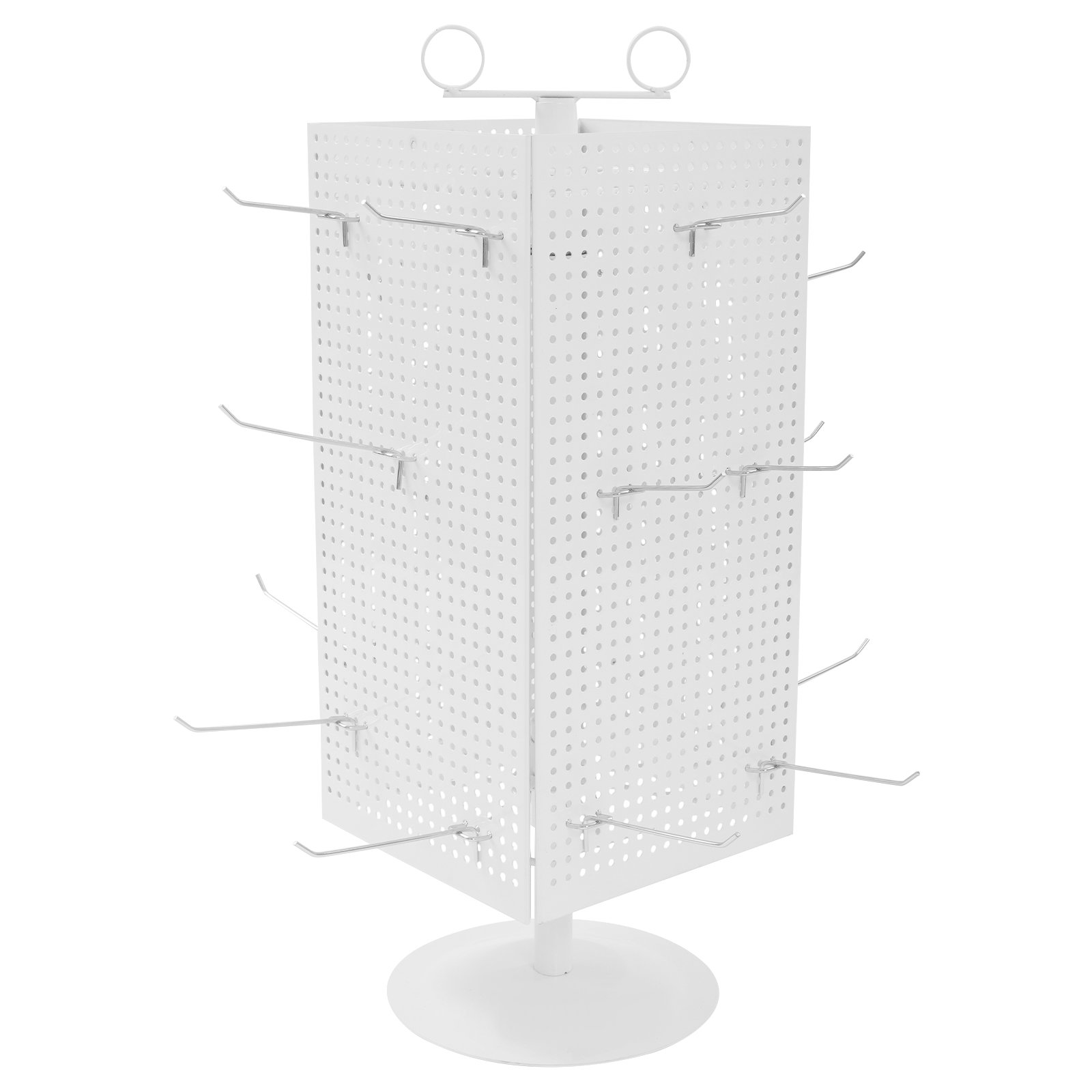 Rebrilliant Display Stand Perforated Panel Display Stand 4-Sided 360 ...