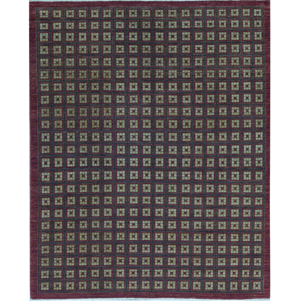 Bokara Rug Co., Inc. Gabbeh Hand-Knotted High-Quality Red and Green ...