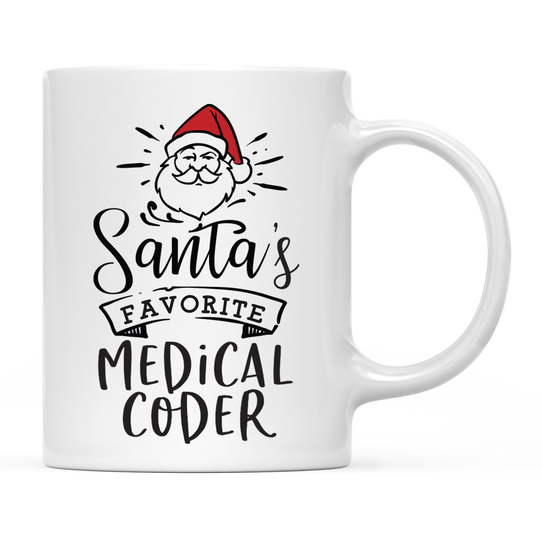 Koyal Wholesale Santa's Favorite Medical Coder Coffee Mug | Wayfair