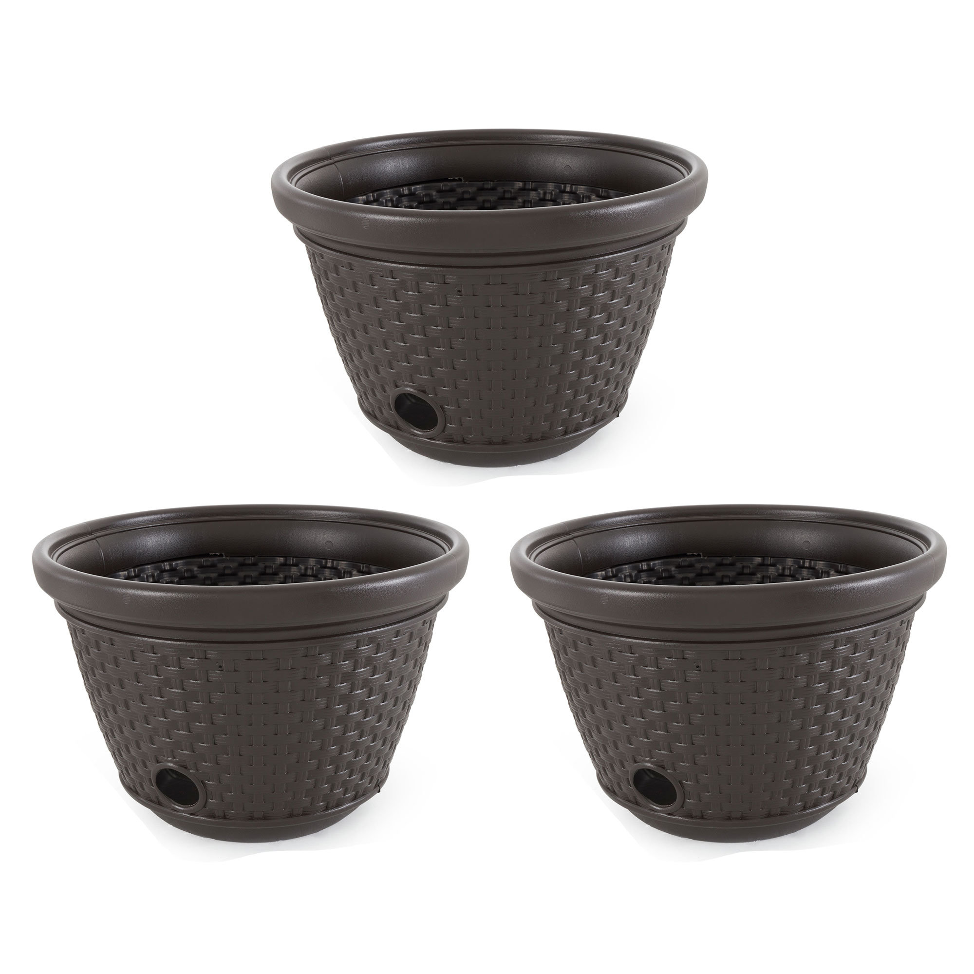 Suncast Resin Freestanding Hose Pot | Wayfair
