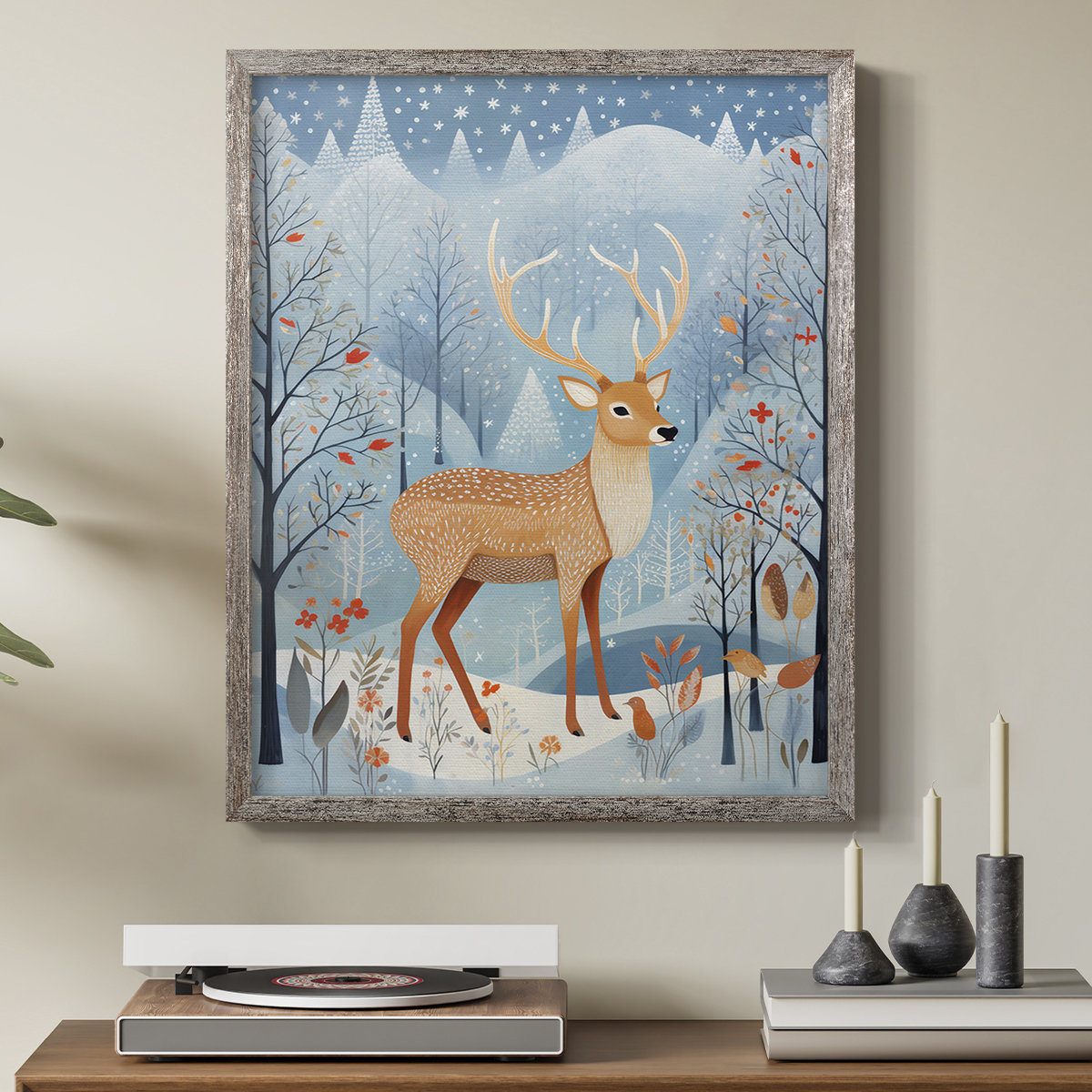 Ophelia & Co. ANIMALS Series CDLXIX Framed Print - Solid Wood | Wayfair