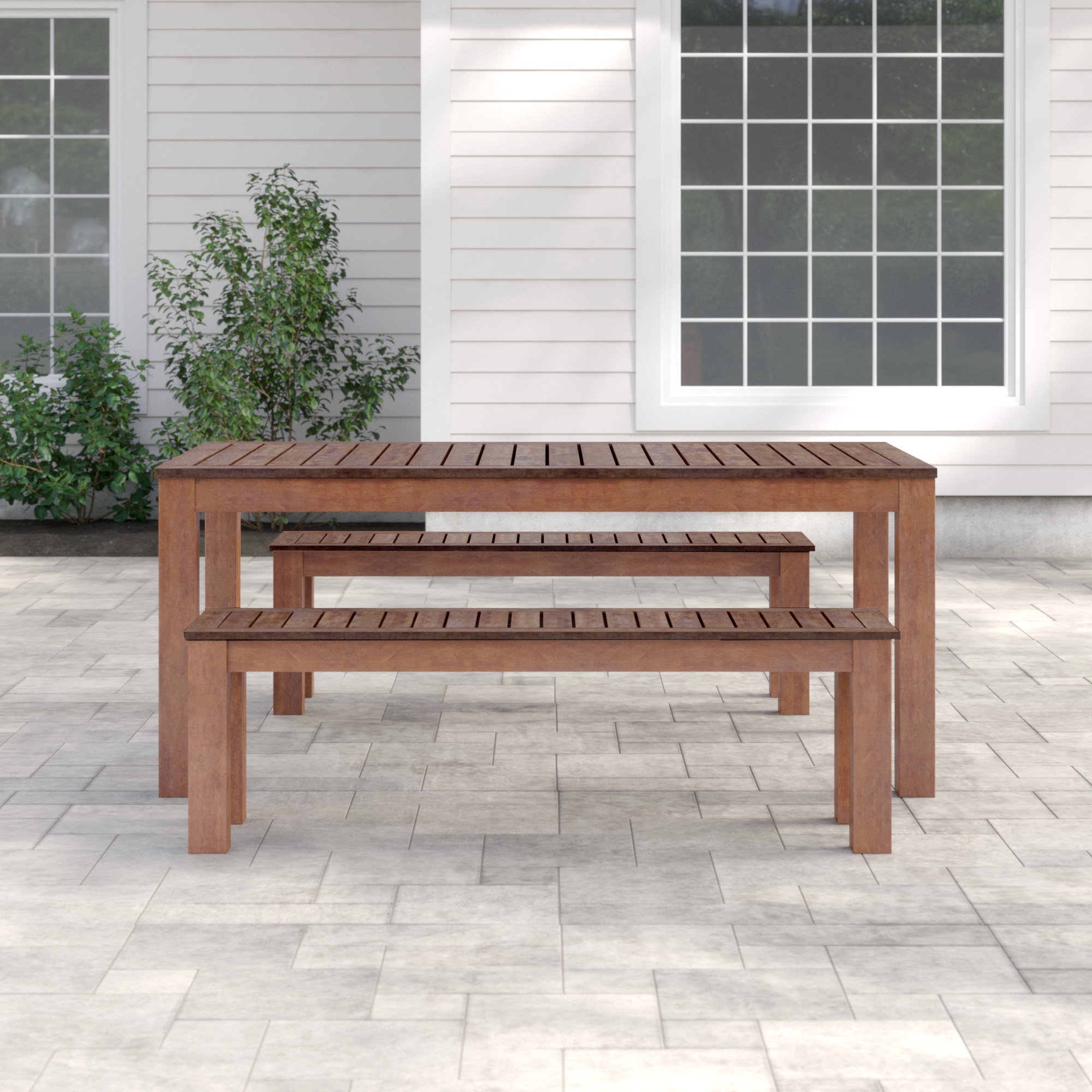 Winston Porter Bronius 3 Piece Dining Set & Reviews | Wayfair