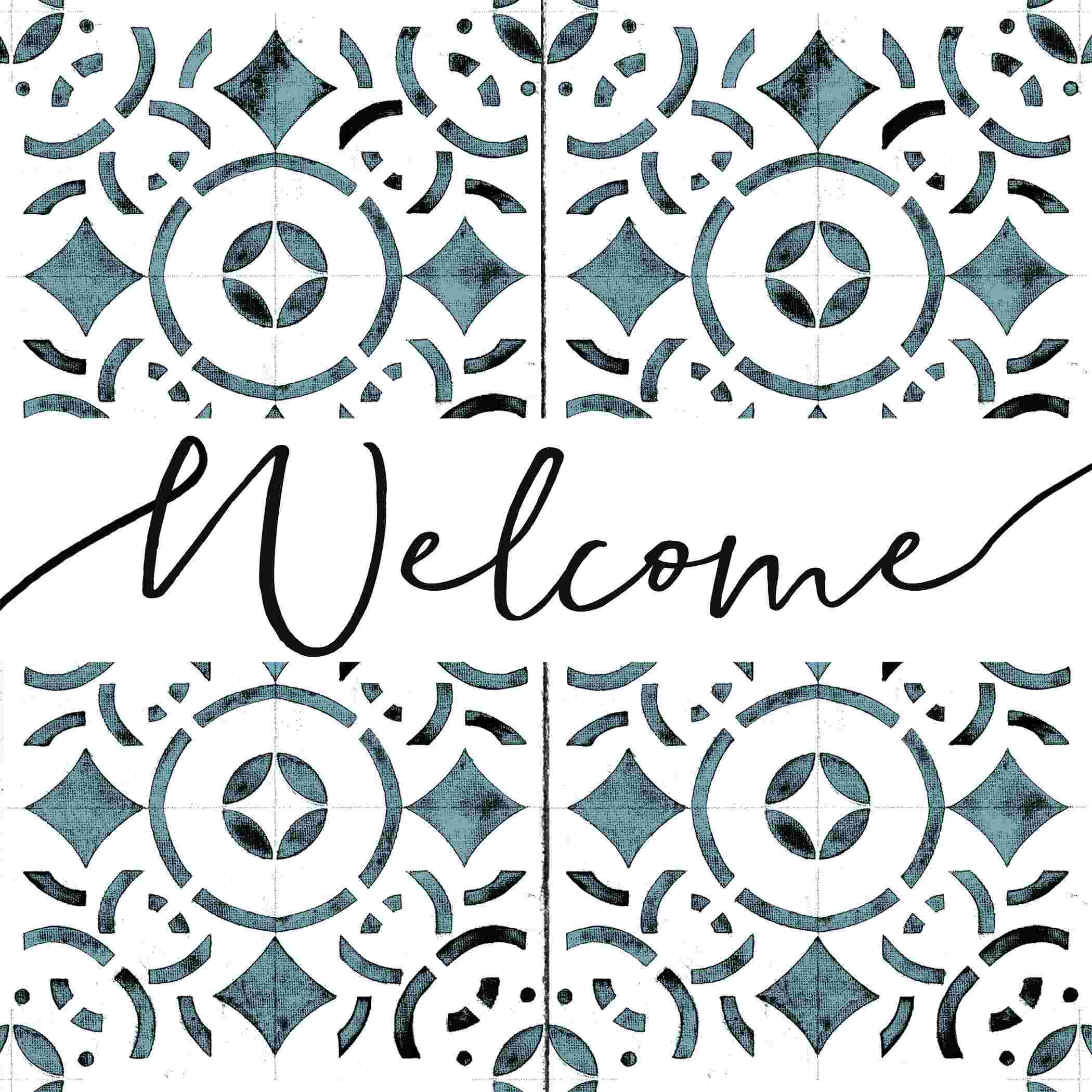 Trinx Welcome Tile | Wayfair