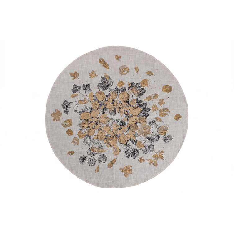 BePureHome Sunset Table Cloth With Print Off White 135Cm | Wayfair.co.uk