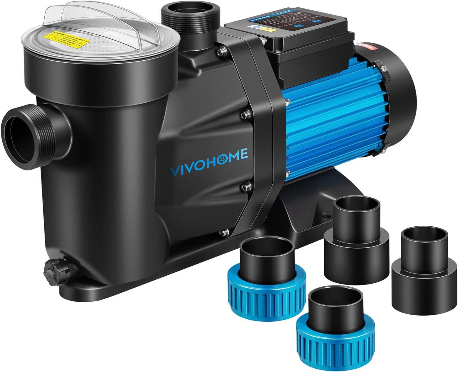VIVOHOME 2.5HP Self Primming Swimming Pool Pump with Timer | Wayfair