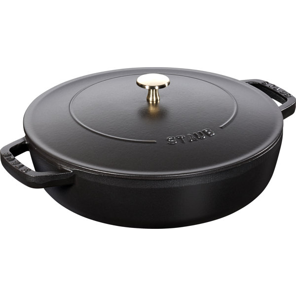 STAUB Cast Iron Round Casserole Dish & Reviews | Wayfair.co.uk