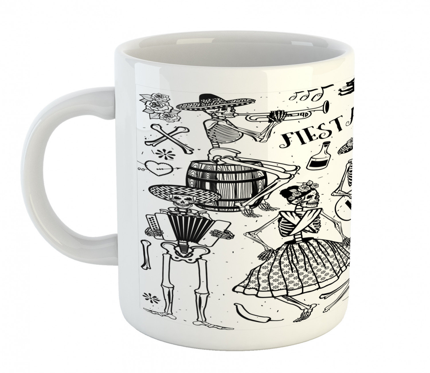 East Urban Home Mexican Coffee Mug | Wayfair
