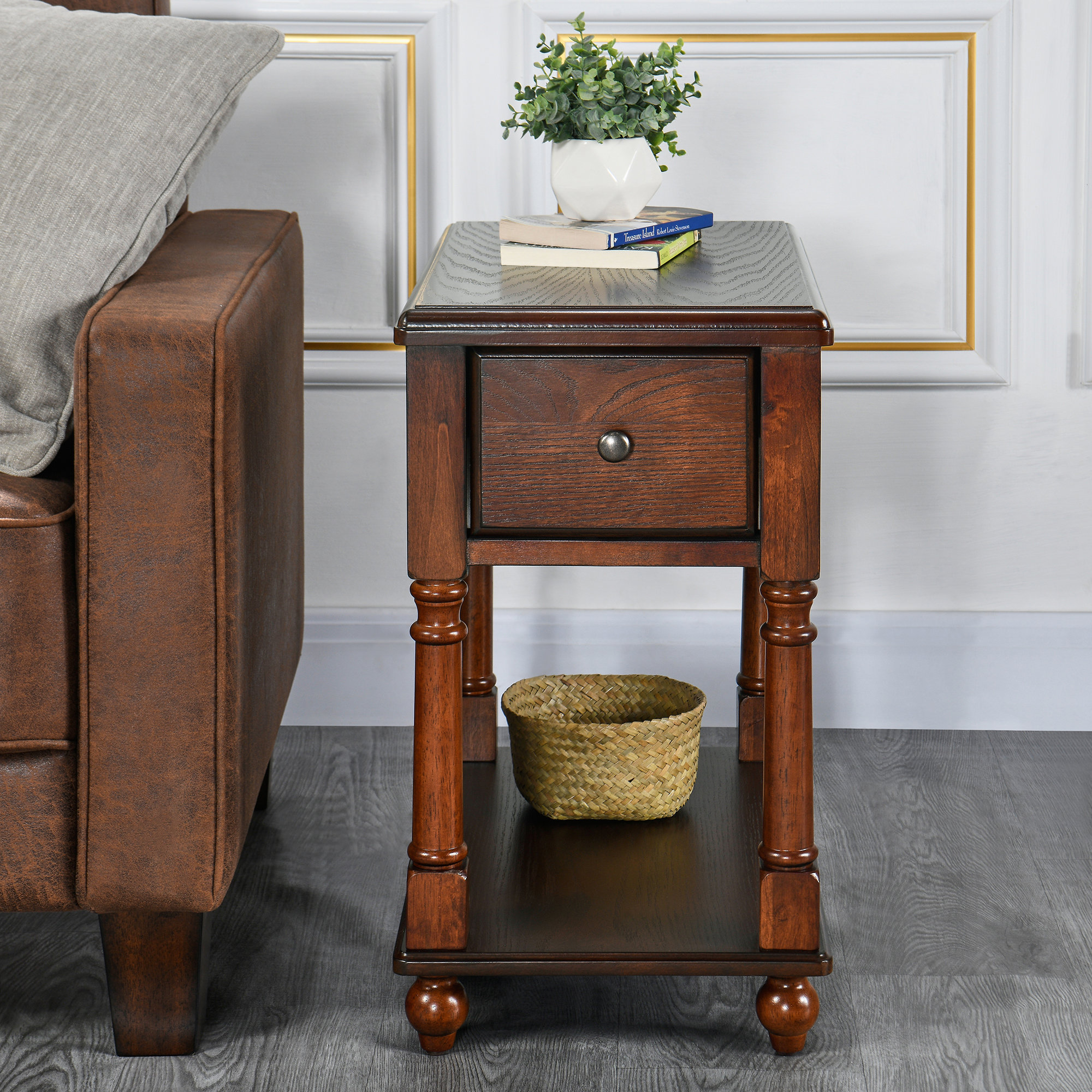 Marlow Home Co. Side Table with Storage & Reviews | Wayfair.co.uk