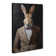 Happy Larry Rabbit in a Suit Painting No.5 | Wayfair.co.uk