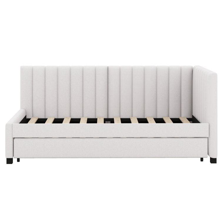 Red Barrel Studio® Llifon Upholstered Daybed with Trundle | Wayfair