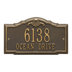 Whitehall Products Gatewood Personalized Standard 2-Line Wall Address ...