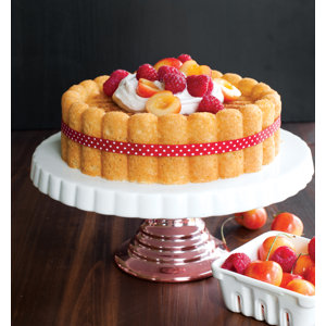 Nordic Ware Non-Stick Round Charlotte Cake Pan & Reviews | Wayfair