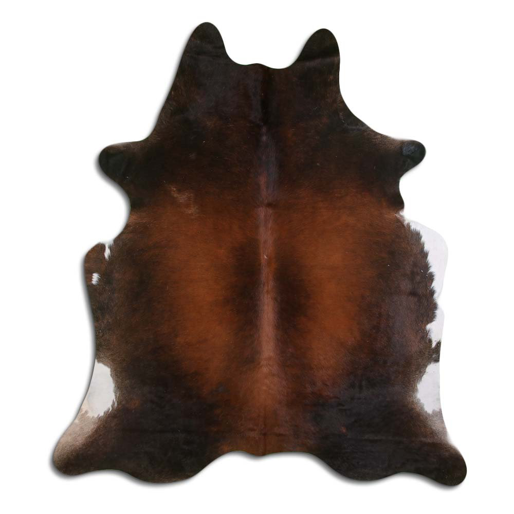 Foundry Select Tapis en cuir de vache Novelty 7 pi x 7 pi Tanah Novelty ...