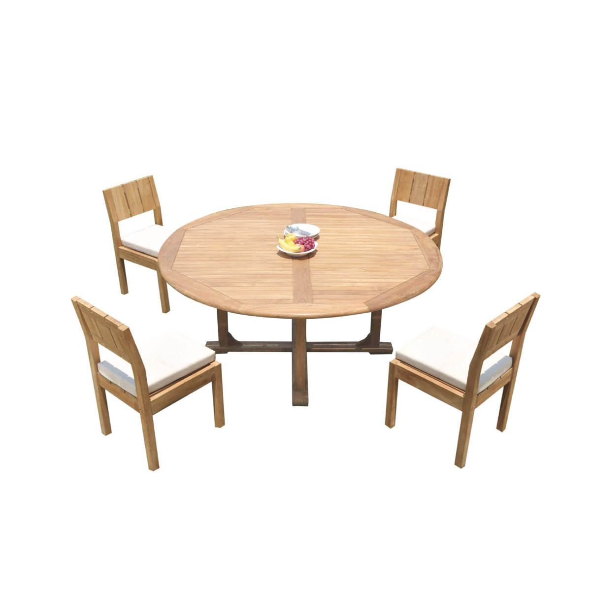 Rosecliff Heights Juanita 9 Piece Teak Dining Set | Wayfair
