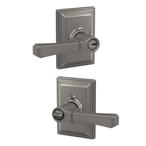 Schlage Complete Entry Lever Set with Deadbolt | Wayfair