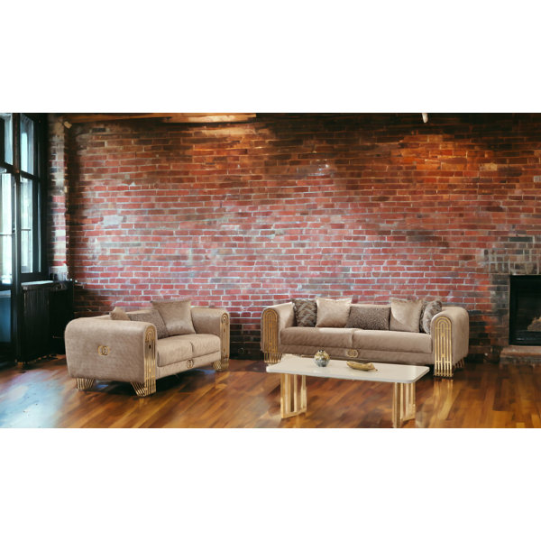 Everly Quinn Yuriah 2 - Piece Living Room Set | Wayfair