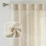 Ebern Designs Janie Linen Semi-Sheer Curtain Pair & Reviews | Wayfair