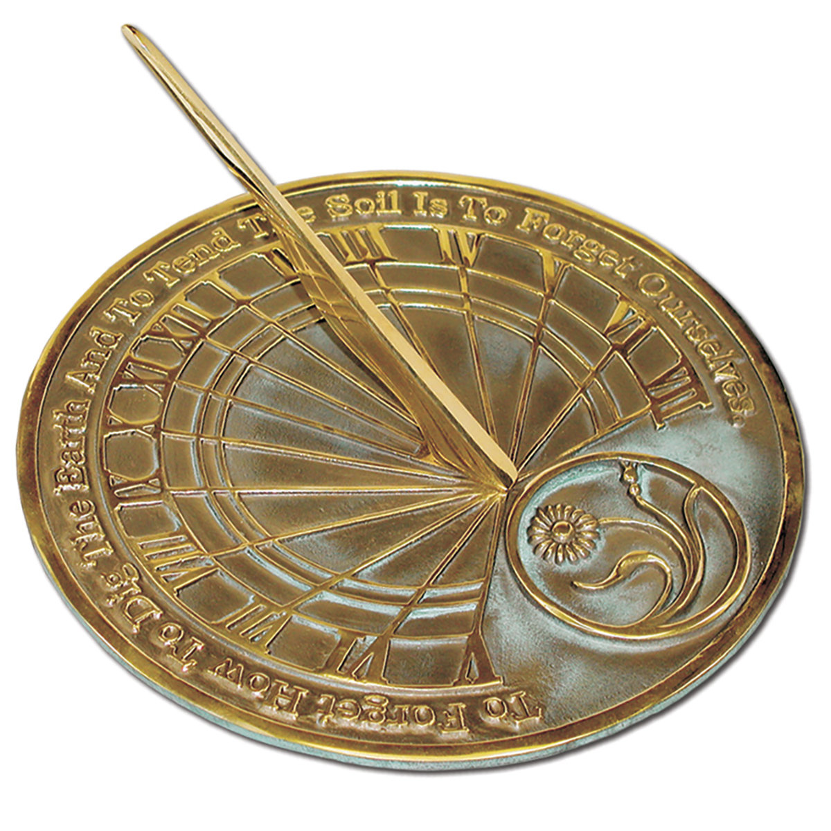 Red Barrel Studio® Boheng Gardener's Reflection Sundial | Wayfair