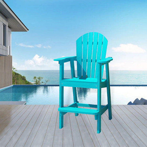 Rosecliff Heights Tall Adirondack Chair Adirondack Barstools Balcony ...