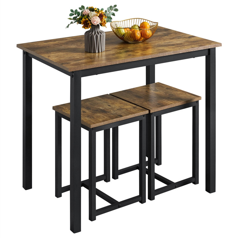 Latitude Run® 3 - Piece Dining Set & Reviews | Wayfair