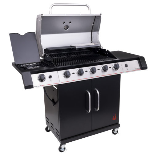 CharBroil Char-Broil 5-Burner Propane Gas Grill with Cabinet & Reviews ...