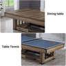 RackMaster Billiards 3-in-1 Multi Game Pool Table Includes Billiards ...