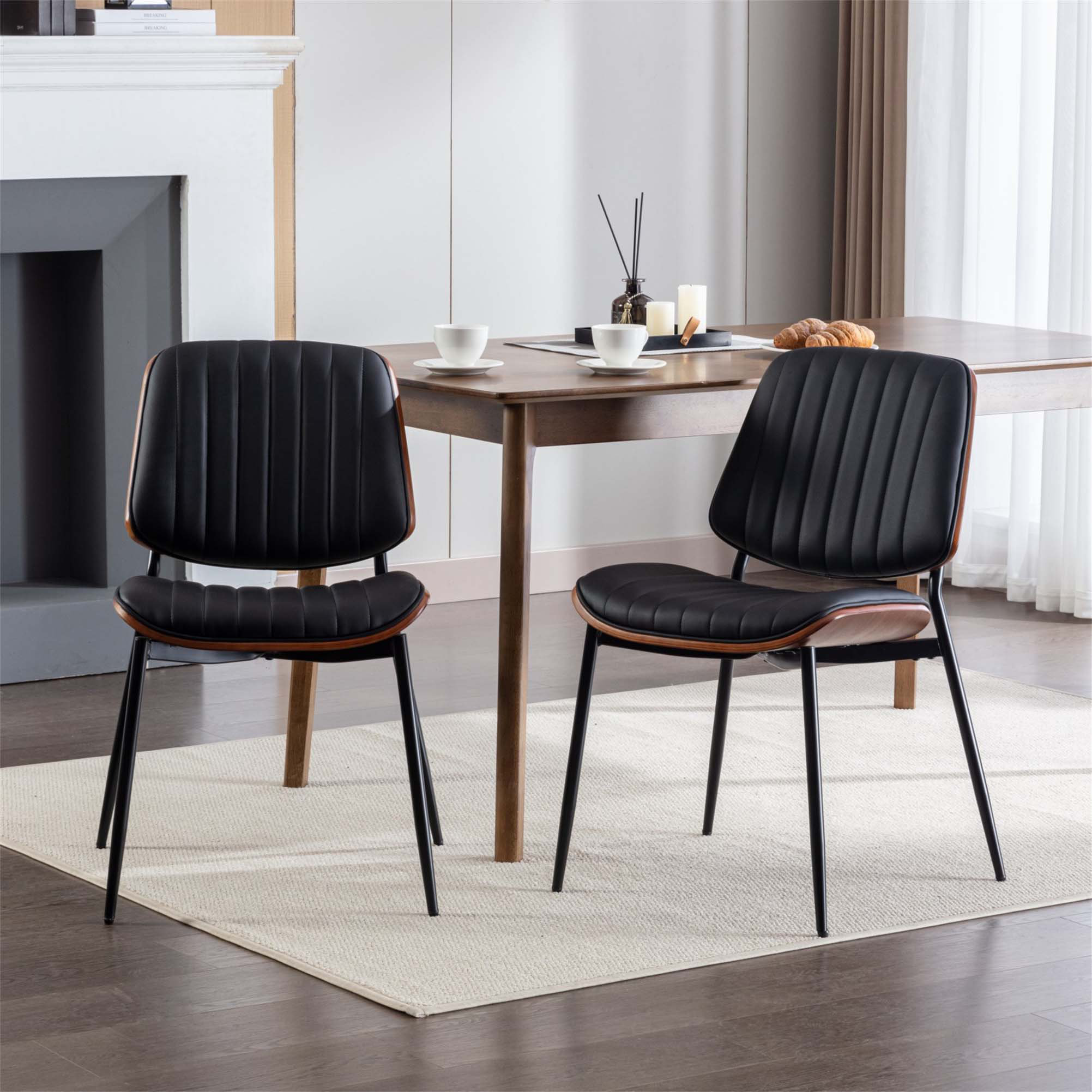 George Oliver Titus Upholstered Dining Chairs | Wayfair