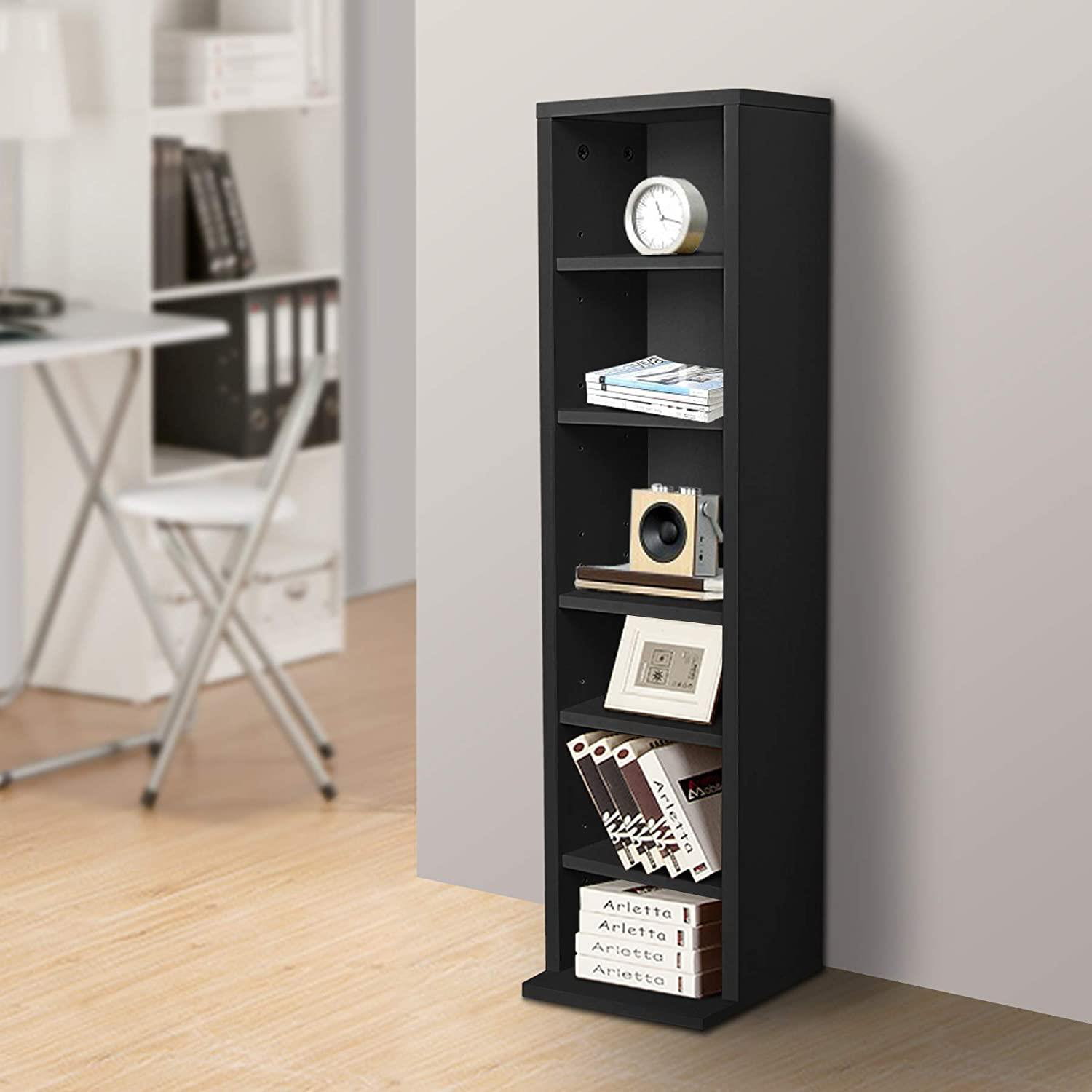 17 Stories Habsa 90Cm H x 23Cm W Wood Standard Bookcase & Reviews ...