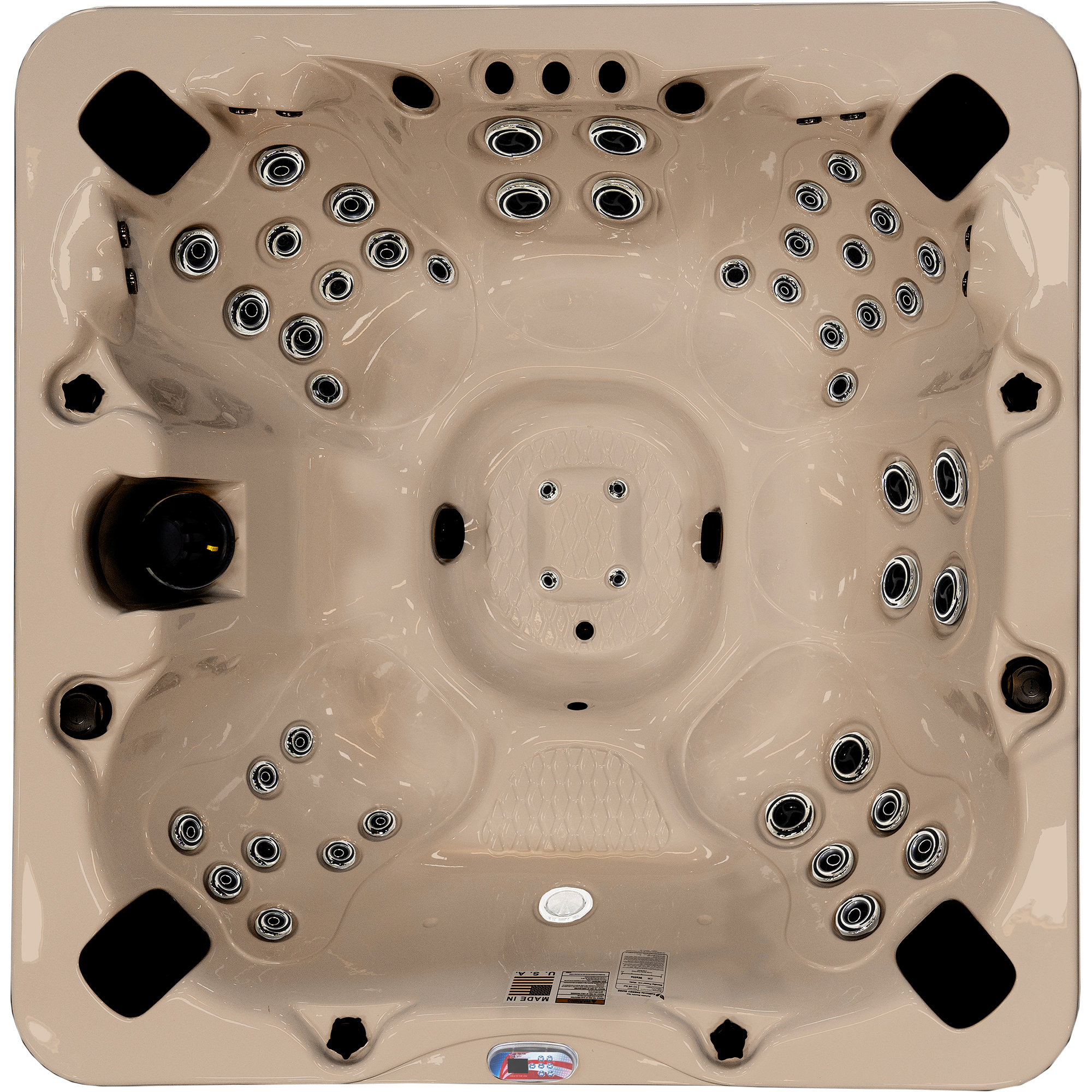 American Spas Spa standard pour 7 personnes avec 56 jets de qualité ...