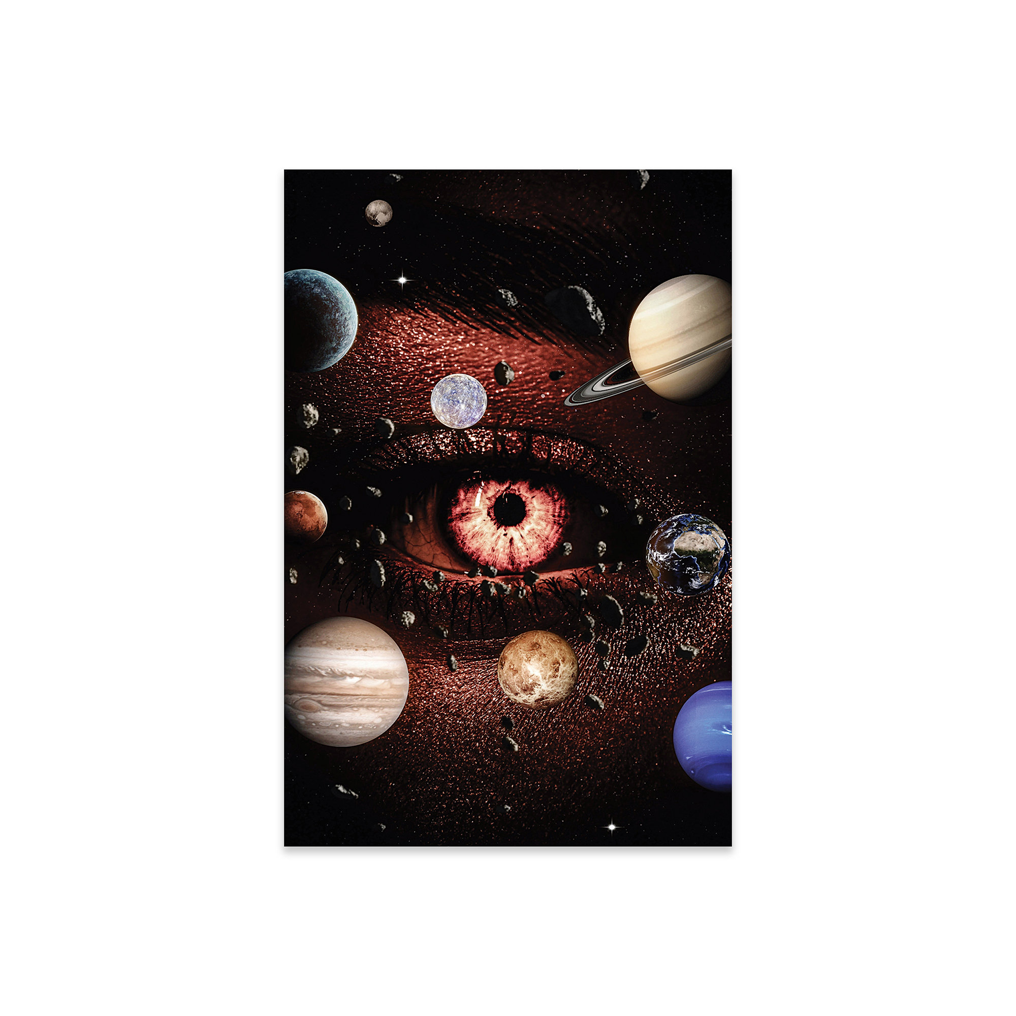 Ebern Designs " Eye Of The Sun And Solar System Planets " by GEN Z ...