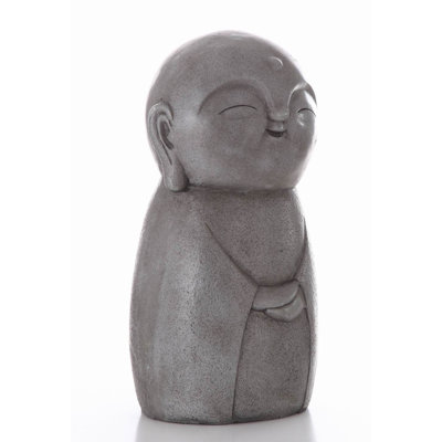 Hi-Line Gift Ltd. Smiling Lucky Japanese Jizo Statue & Reviews | Wayfair