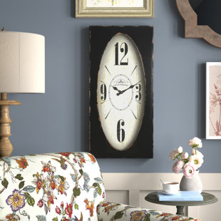 Rectangular Wall Clocks You'll Love | Wayfair