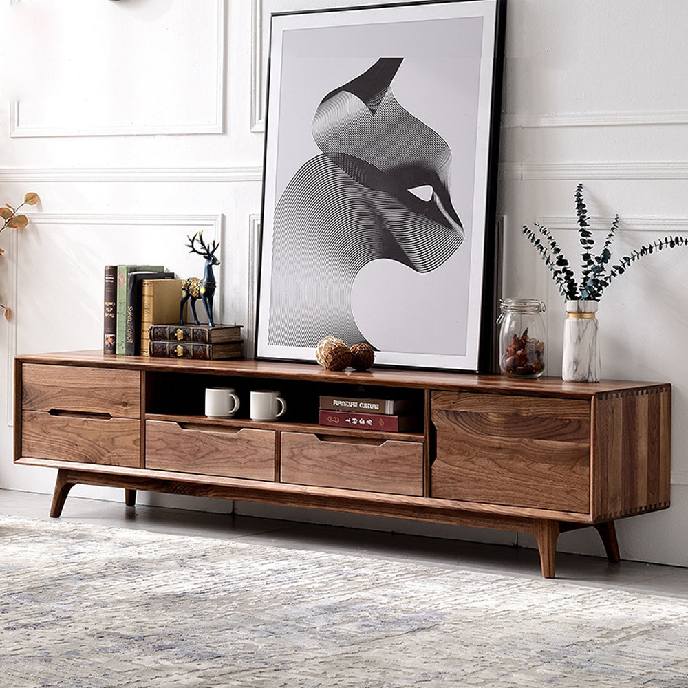 Corrigan Studio® Multi-functional simple storage cabinet TV stand | Wayfair