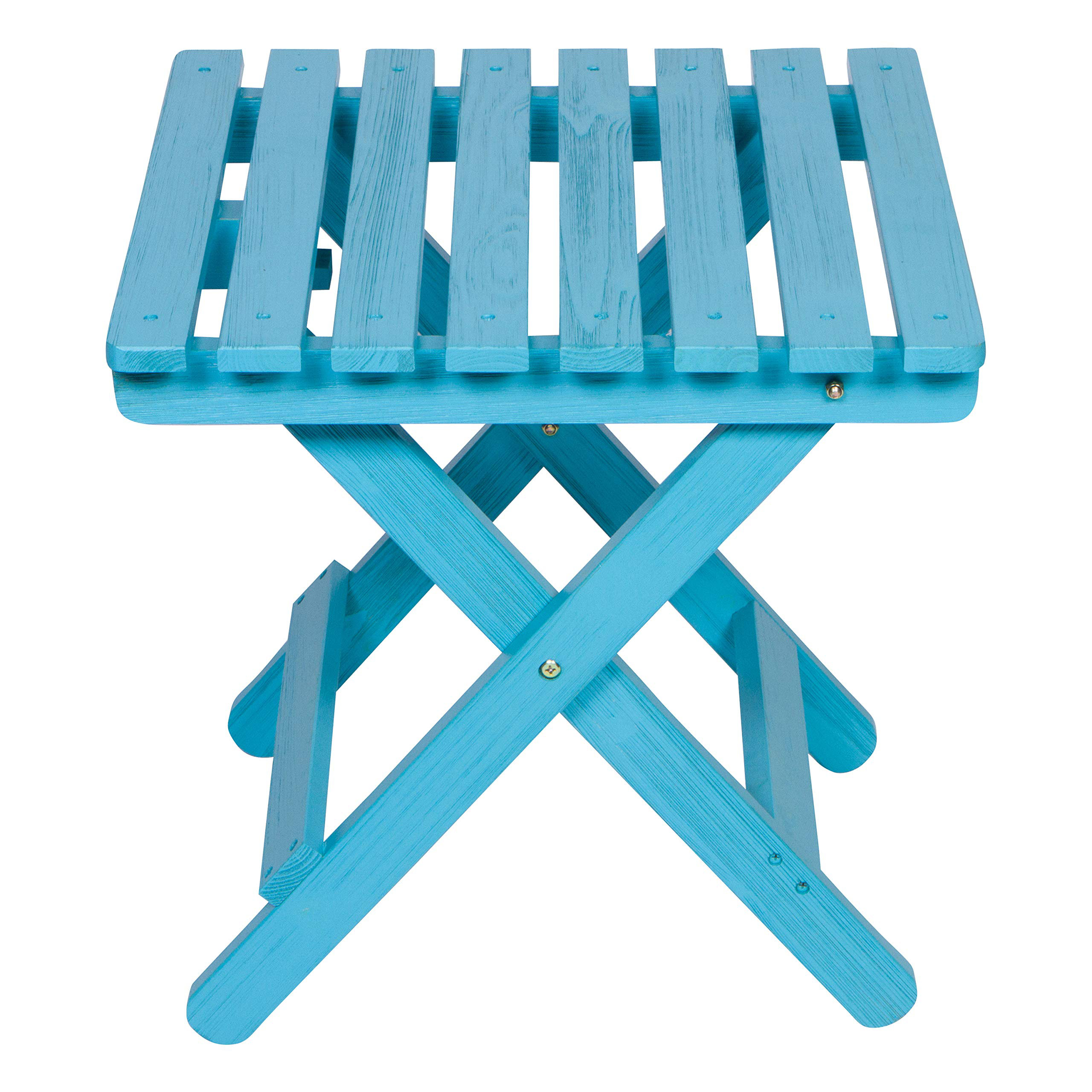 Ebern Designs Liers Square 19'' L x 19'' W Outdoor Side Table | Wayfair