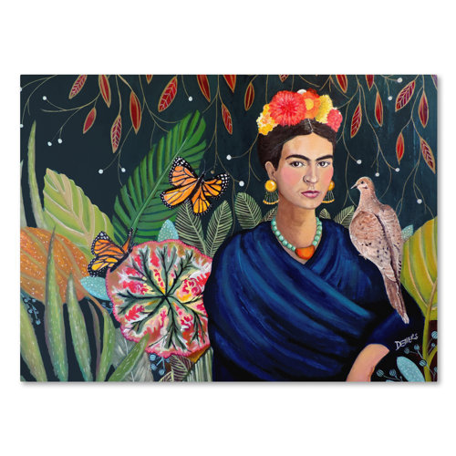 World Menagerie 'Frida' Graphic Art Print on Wrapped Canvas & Reviews ...