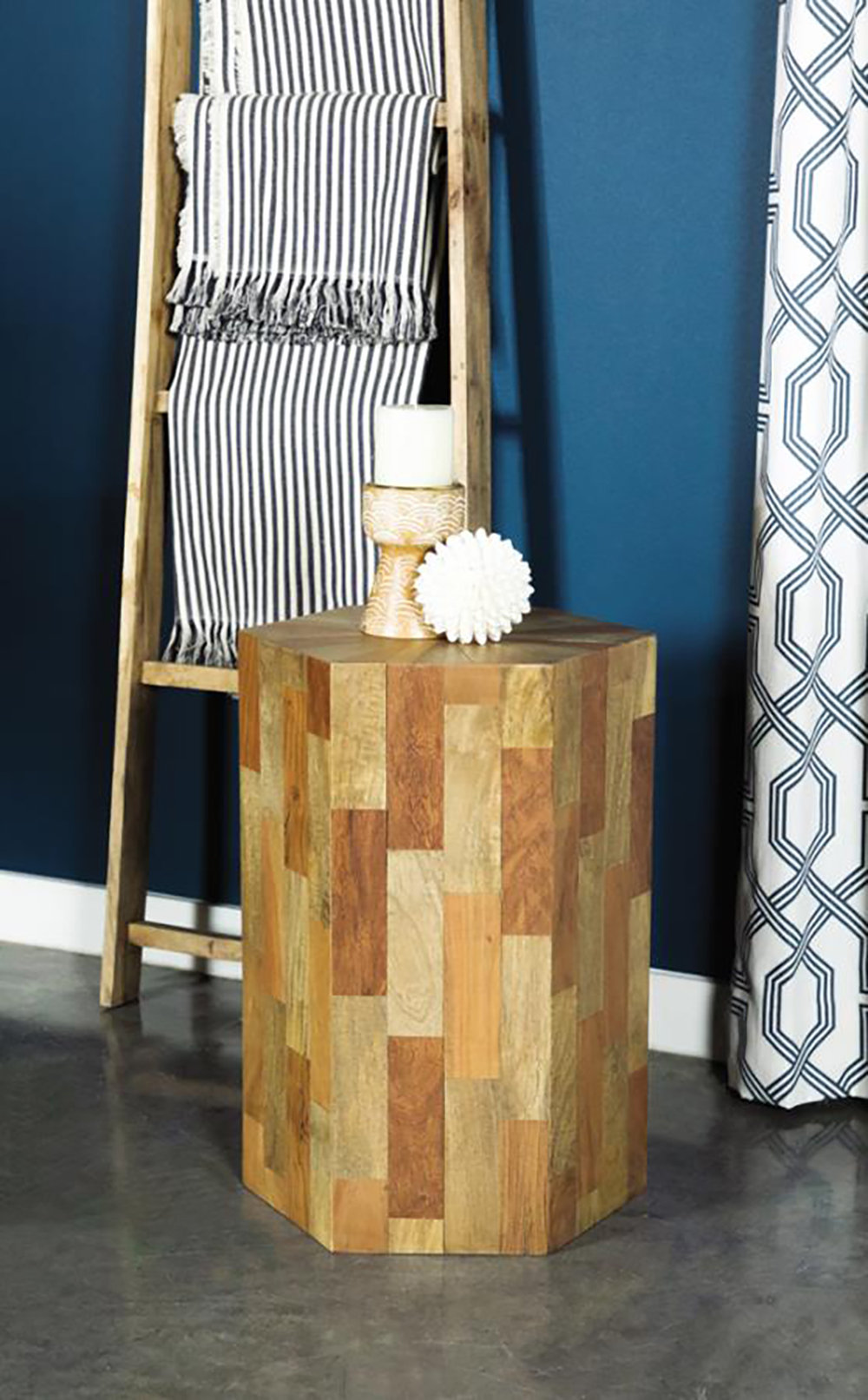Foundry Select Rothwell Solid Wood Block End Table - Wayfair Canada