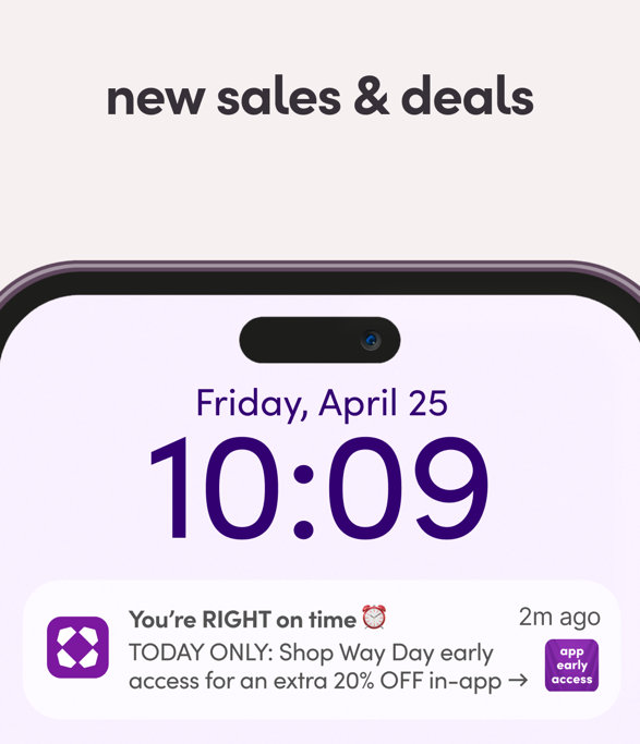 Download the Wayfair App Today!