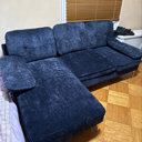 Mercer41 Premont 83'' Upholstered Sofa & Chaise & Reviews | Wayfair