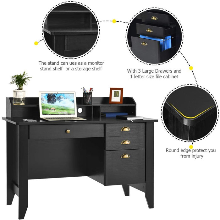 Red Barrel Studio® Mya-Jane 22'' Desk & Reviews | Wayfair