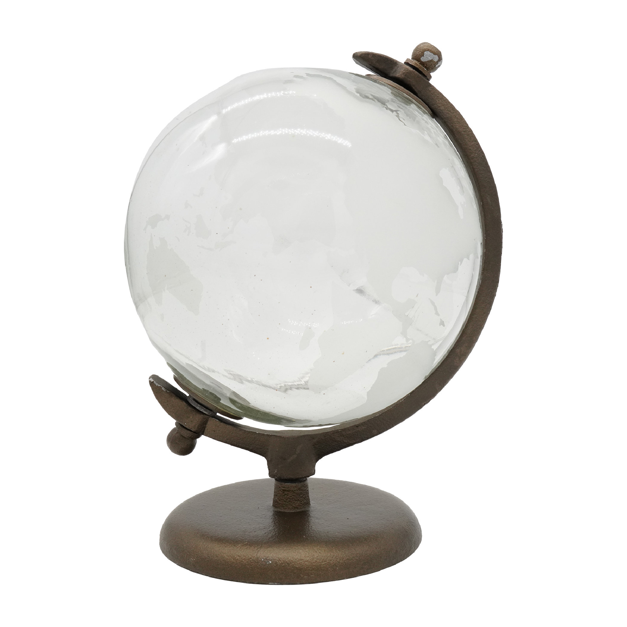 Longshore Tides Cabot Glass and Metal Globe | Wayfair