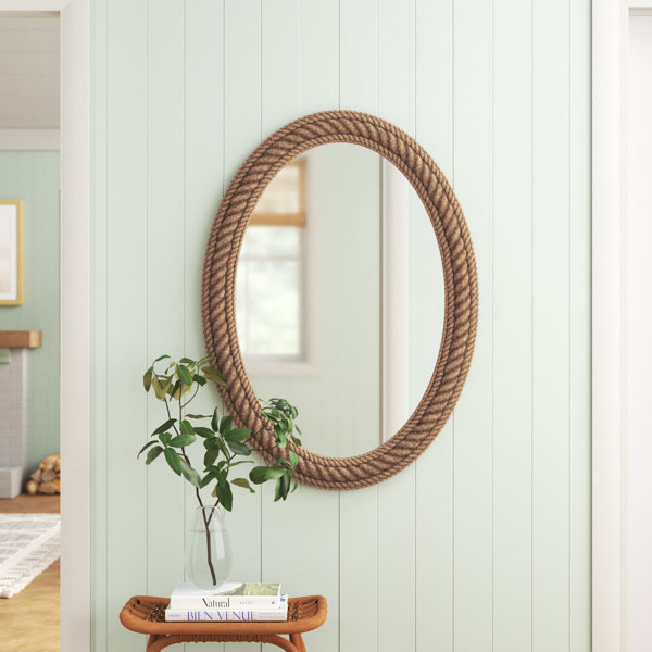 Sand & Stable™ Watch Hill Rope Beveled Accent Mirror & Reviews | Wayfair