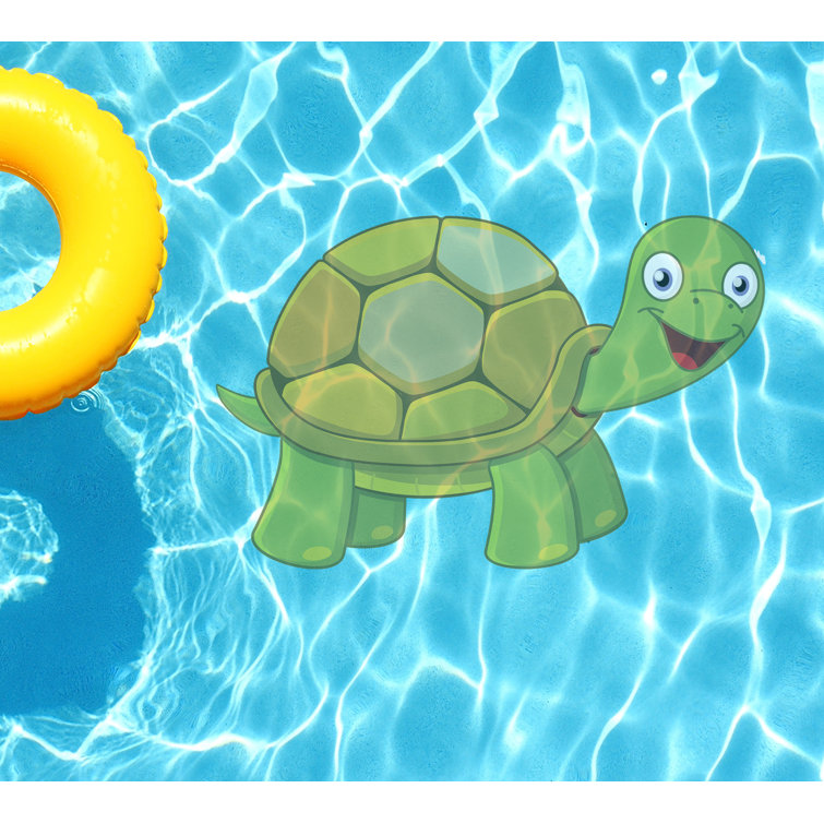 Slick Woody's Cornhole Co Turtle Underwater Pool Mat Tattoo - Wayfair ...