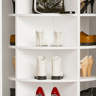 Hokku Designs Rotating Shoe Rack Tower, 7-Tier Spinning Shoe Rack, Free ...