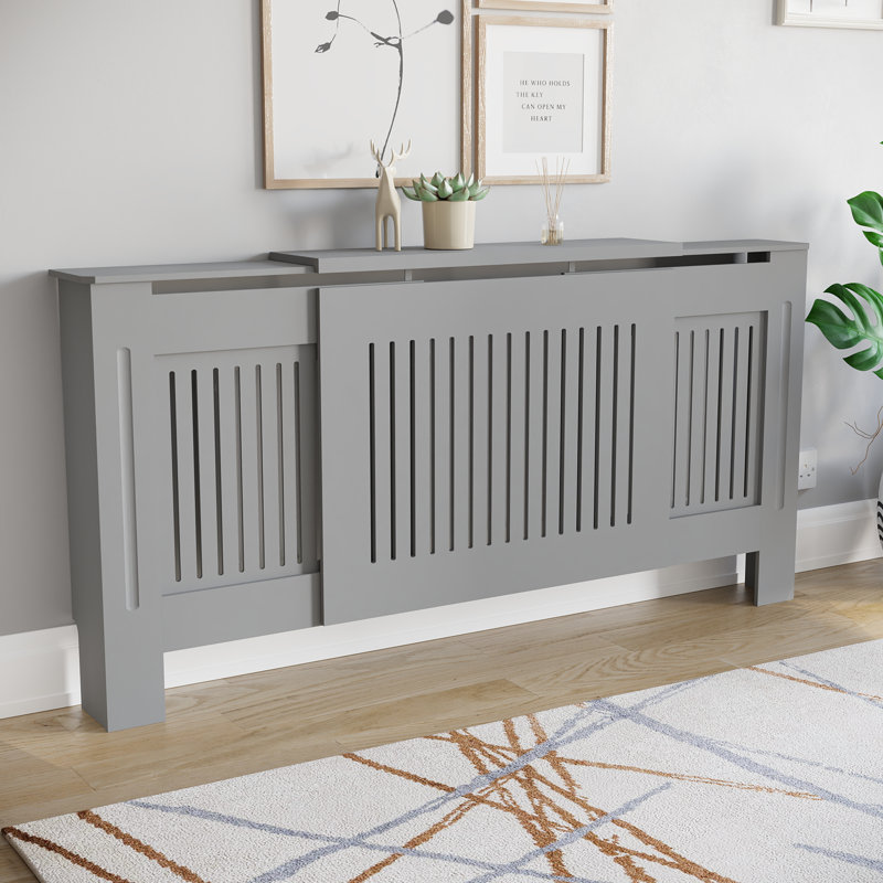 Marlow Home Co. Amberlie Panel Adjustable Radiator Cover Home Entryway ...