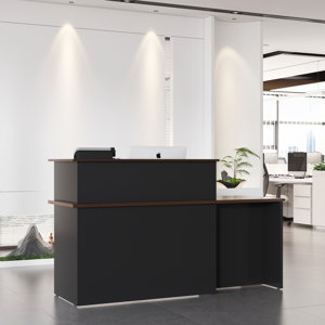 Black Reception Desks & Suites You'll Love