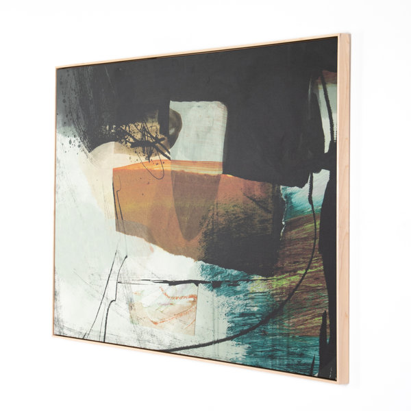 Orren Ellis Shadow Framed On Canvas by Dan Hobday Painting | Wayfair