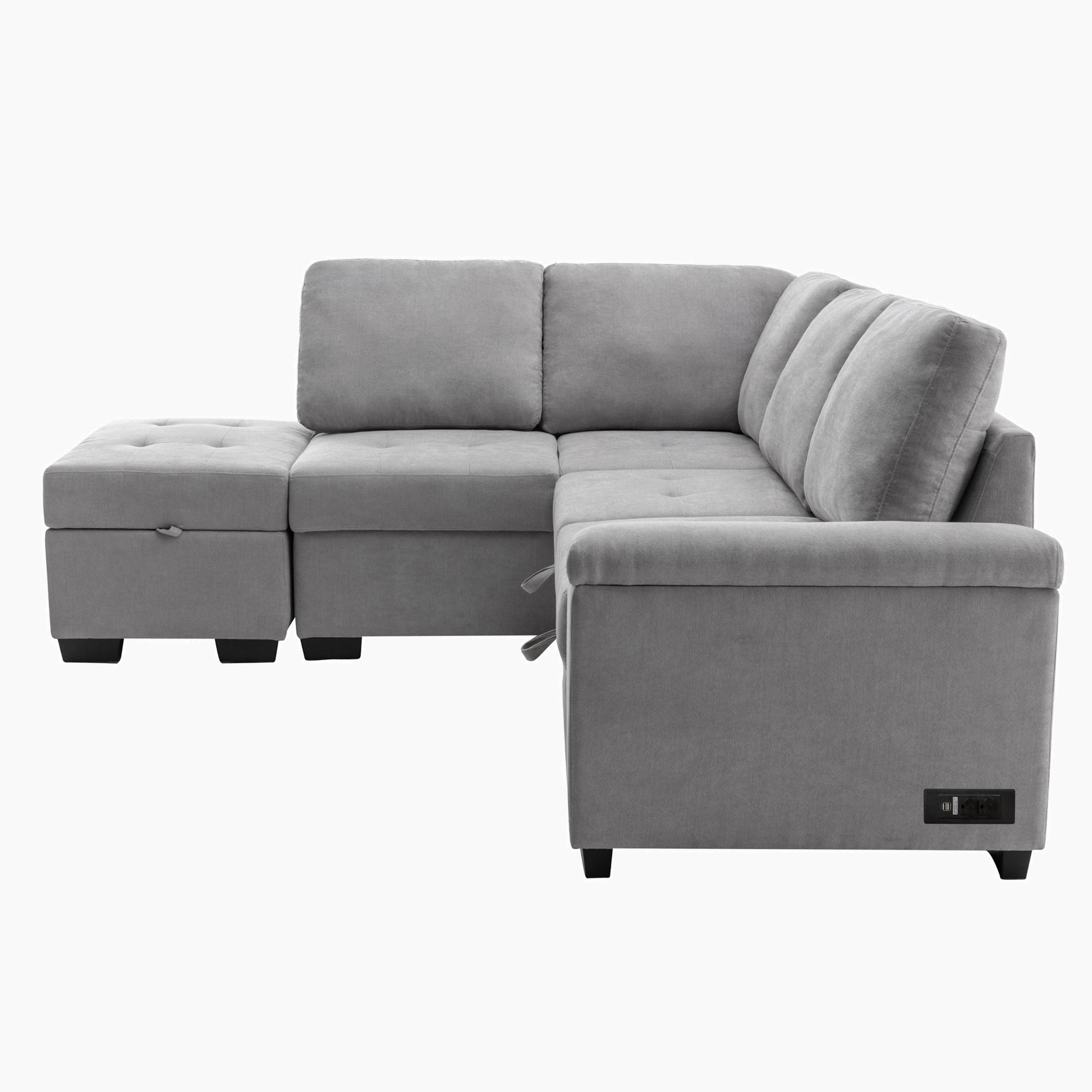 Latitude Run® Khysta 2 - Piece Upholstered Sectional | Wayfair