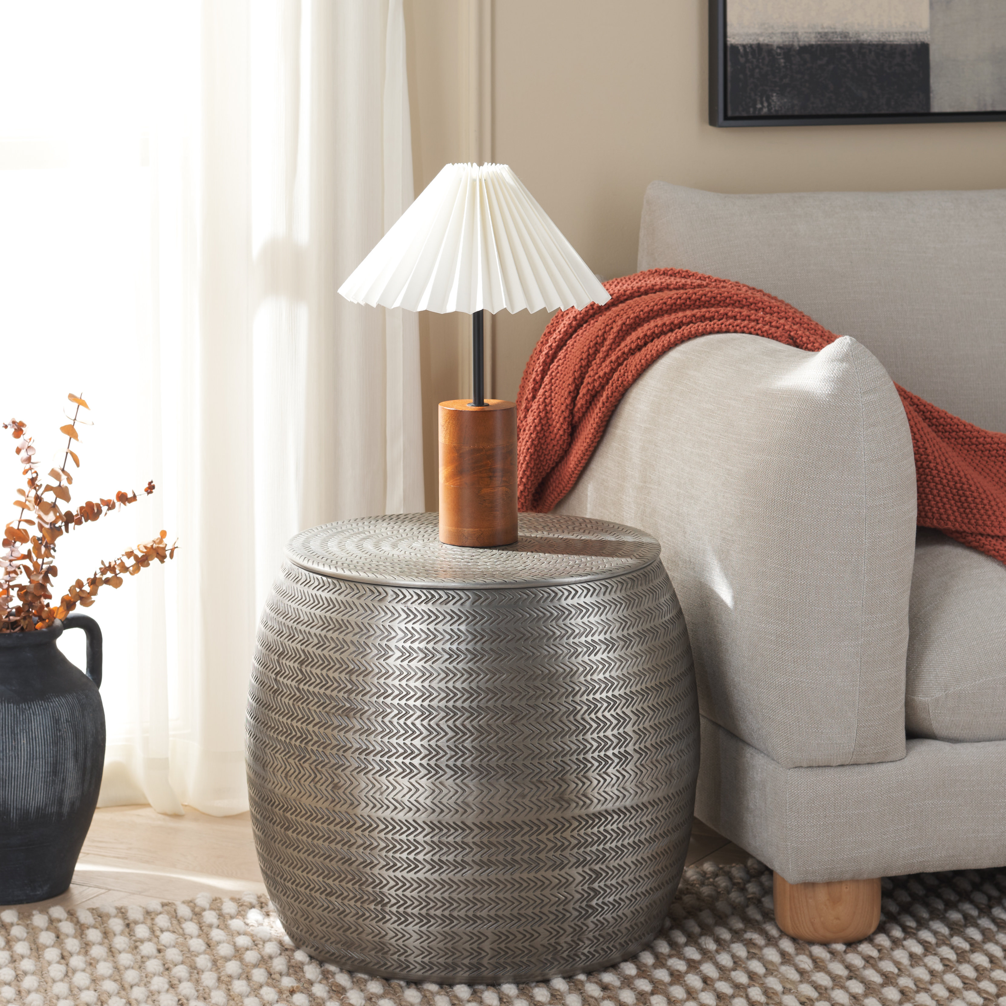 Dakota Fields Damauri Side Table W/ Storage & Reviews - Wayfair Canada