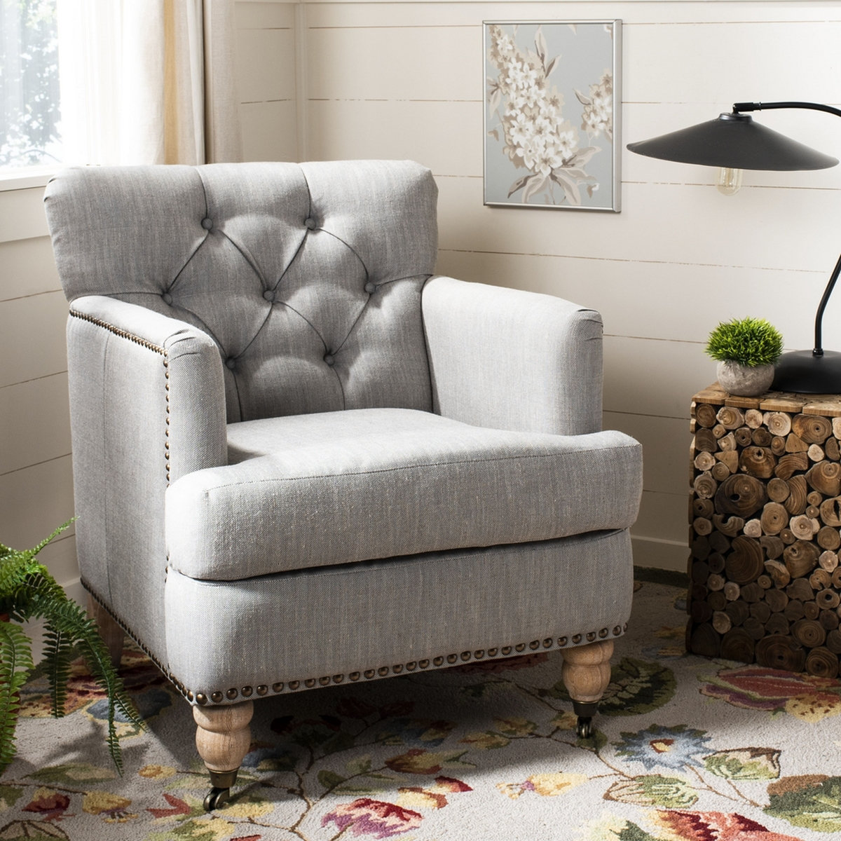 Canora Grey Atkison Tufted Club Chair & Reviews | Wayfair